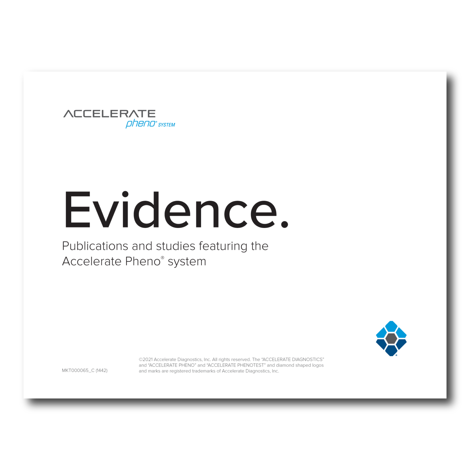 Evidence Book - Accelerate Diagnostics