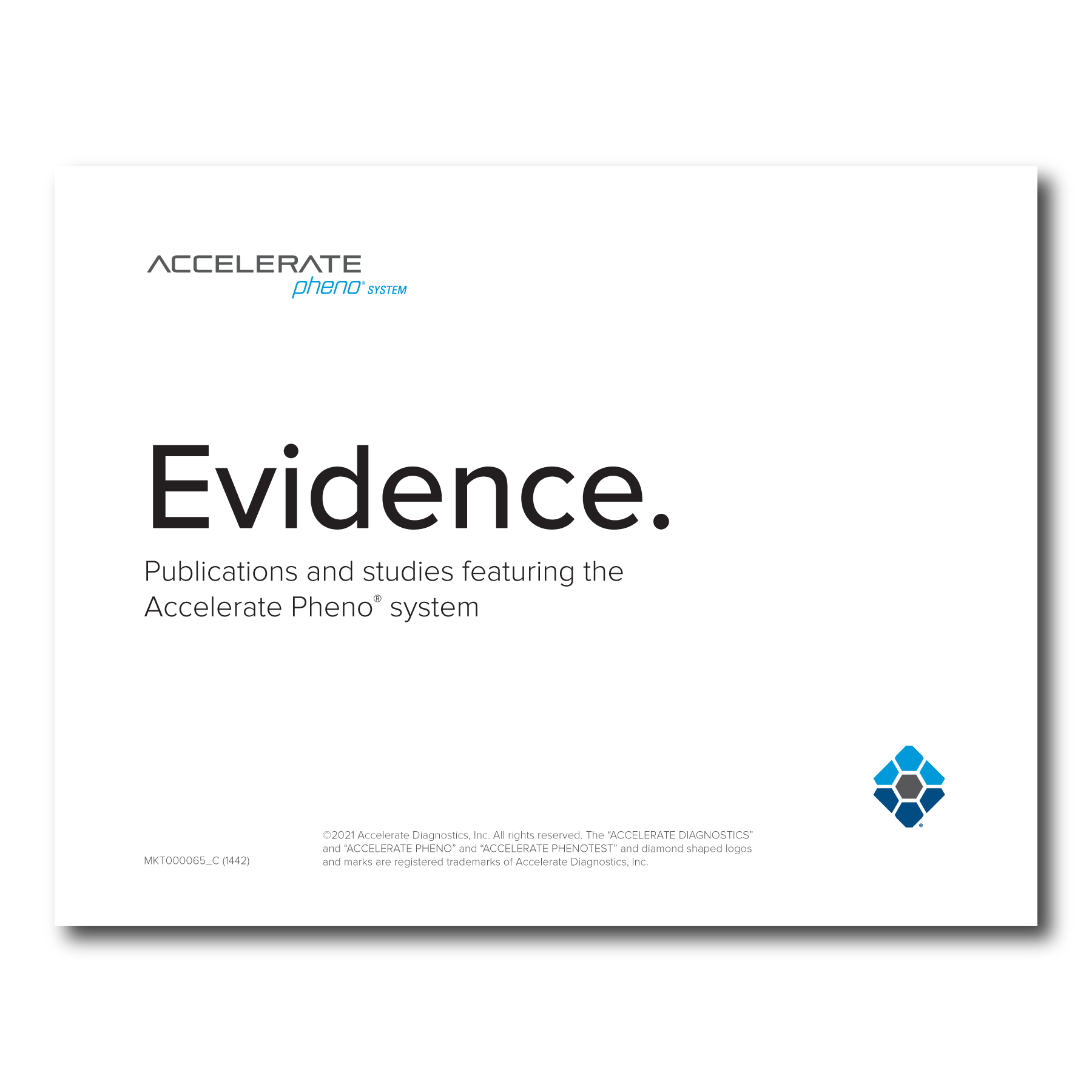 Evidence Book - Accelerate Diagnostics